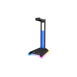Speed-Link SPEEDLINK EXCELLO NX RGB Headset Stand, USB 2.0 Hub, black