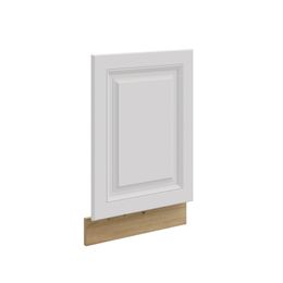 K&uuml;chen-Preisbombe Frontblende f&uuml;r integrierten Geschirrsp&uuml;ler 45 cm Stilo Wei&szlig; + Eiche Artisan