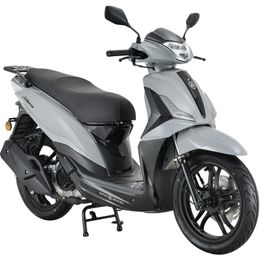 Alpha Motors Motorroller Libero 125 ccm 90 km/h EURO 5+ 16-Zoll grau-schwarz