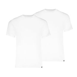 T-Shirt Puma "Puma EVERYDAY CREW NECK TEE", Herren, Gr. XXL, wei&szlig;, Single Jersey, Obermaterial: 100% Baumwolle, k&ouml;rpernah h&uuml;ftbedeckend, Rundhals, Shirts T-Shirt, mit kurzem Arm und Rundhalsausschnitt, Topseller