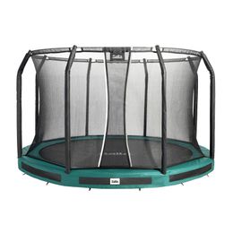 SALTA Premium Ground Trampolin ca. 396 cm - Rund Gr&uuml;n - versch. Ausf&uuml;hrungen
