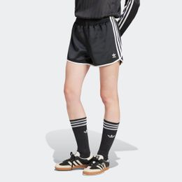 Shorts adidas originals "ADICOLOR 3-STREIFEN SPRINTER", Damen, Gr. XS, N-Gr, schwarz (schwarz, normal, gr.), Obermaterial: 97% Polyester, 3% Elasthan, Hosen Shorts, lockere Passform, mit Elasthan-Anteil, f&uuml;r vielseitige Aktivit&auml;ten