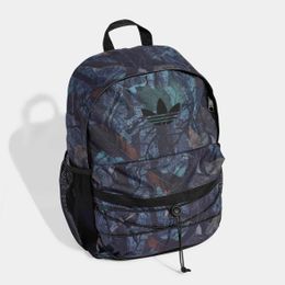 Rucksack adidas originals "FOREST CAMO CL", multicolor, schwarz, olive strata, Rucks&auml;cke, Damen, Obermaterial: 100% Polyester, Rucksack