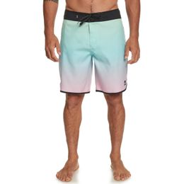 Boardshorts Quiksilver "Everyday Scallop 19", Herren, Gr. 28(XS), blau (river blau), 100% Polyester, Hosen Boardshorts