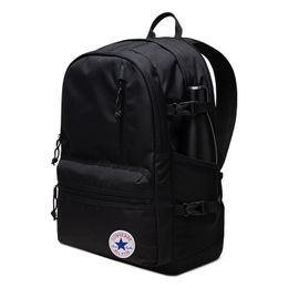 Rucksack Converse "STRAIGHT EDGE BACKPACK", schwarz, Rucks&auml;cke, Damen, B/H/T: 31cm x 46cm x 16cm, Polyester, Rucksack, f&uuml;r Erwachsene, 26 Liter Volumen, drei separate Taschen, B:31cm H:46cm T:16cm