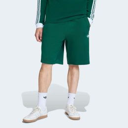 Shorts adidas originals "3-STREIFEN", Herren, Gr. M, N-Gr, collegiate gr&uuml;n, normal, gr., Obermaterial: 100% Baumwolle, Hosen Shorts, sportlicher Stil, f&uuml;r Stra&szlig;e und Zuhause, aus weichem French Terry