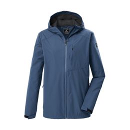 Funktionsjacke Killtec "KOS 56 MN JCKT", Herren, Gr. 4XL, dunkelblau, Obermaterial: 100% Polyester;Futter: 100% Polyester, Jacken Funktionsjacke, Leichte, wasserdichte Jacke, atmungsaktiv, kompakt verstaubar