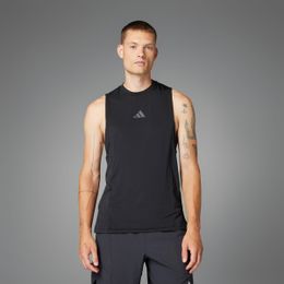 Tanktop adidas Performance "DESIGNED-FOR-TRAINING INTENSITY", Herren, Gr. XXL, schwarz, Obermaterial: 93% Polyamid, 7% Elasthan, Tops Tanktop