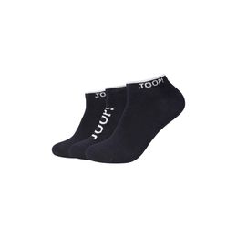JOOP! Sneakersocken JOOP, Damen, Gr. 35-38, schwarz, Obermaterial: 70% Baumwolle, 28% Polyester, 2% Elasthan, Socken Sneakersocken