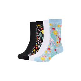 Socken s.Oliver, Damen, Gr. 39-42, s.chambr, m.valley, Obermaterial: 74% Baumwolle, 24% Polyamid, 2% Elasthan, Socken Socken