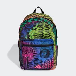 Rucksack adidas Performance "ADIDAS X JEREMY SCOTT", multicolor, lucid pink, Rucks&auml;cke, Damen, Obermaterial: 100% Polyester, Rucksack