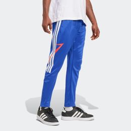 Sporthose adidas Sportswear "HOUSE OF TIRO NATIONS PACK", Herren, Gr. S, N-Gr, wei&szlig; (semi lucid blau, pure ruby, wei&szlig;, normal, gr.), Obermaterial: 70% Polyester, 30% Baumwolle, Hosen Sporthose