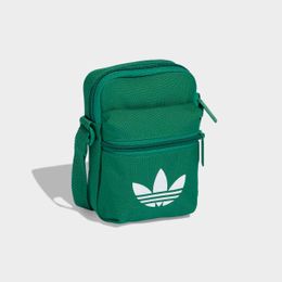 Sporttasche adidas originals "ADICOLOR CLASSIC FESTIVAL", Damen, bold gr&uuml;n, Obermaterial: 100% Polyester, Taschen Sporttasche, aus Polyester, kompakte Gr&ouml;&szlig;e