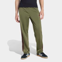 Sporthose adidas originals "FIREBIRD", Herren, Gr. L, N-Gr, focus olive, maroon, normal, gr., Obermaterial: 100% Polyester, Hosen Sporthose