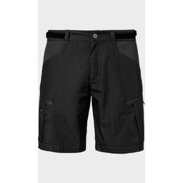 Sch&ouml;ffel Shorts SCH&Ouml;FFEL "Shorts Style Maghera MEN", Herren, Gr. 50, Normalgr&ouml;&szlig;en, 9990, schwarz, Oberstoff: 88% Nylon, 12% Elasthan; Oberstoff Besatz: 65% Polyester, 35% Baumwolle, Hosen Shorts