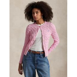 Polo Ralph Lauren Strickjacke Damen Gr&ouml;&szlig;e XXS hellpink