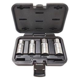 Projahn Steckschl&uuml;ssel-Set, 4-teilig, 1/2" Antrieb (12,5 mm), f&uuml;r Gewindestangen/Stockschrauben/Stehbolzen, M6&ndash;M12, SW 21 mm