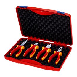 Knipex 00 20 15 Werkzeug-Box "RED" Elektro Set 1 4-teilig 275 mm)