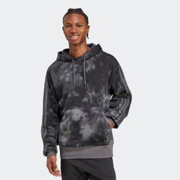Kapuzensweatshirt adidas Sportswear "AOP COLOURBLOCK HOODIE", Herren, Gr. M, bunt (multicolor, grau six, grau six), Obermaterial: 70% Baumwolle, 30% Polyester, normal, Rundhals, angesetztes B&uuml;ndchen, Sweatshirts Kapuzensweatshirt