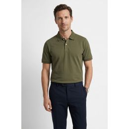 Poloshirt OLYMP "Casual", Herren, Gr. S, oliv, Piqu&eacute;, Obermaterial: 100% Baumwolle, Shirts Poloshirt