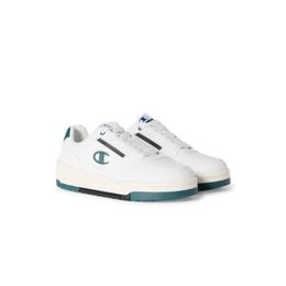 Sneaker Champion "RD18 HERITAGE PERF LOW", Herren, Gr. 43, wht, med, nbk, natl, Synthetik, Schuhe Sneaker