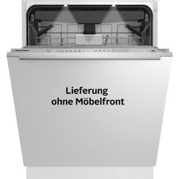 Grundig vollintegrierbarer Geschirrsp&uuml;ler "GNVP4410DW", Energieeffizienz: A, silber (wei&szlig;), B:59,8cm H:81,8cm T:55cm, Geschirrsp&uuml;ler, seitlicher Statusindikator, vollintegrierbarer Geschirrsp&uuml;ler