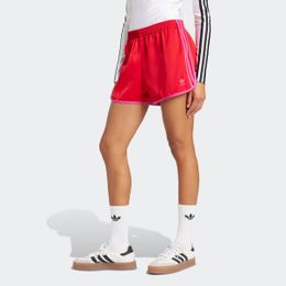 Shorts adidas originals "ADICOLOR 3-STREIFEN SPRINTER", Damen, Gr. XL, N-Gr, rosa (better scarlet, semi lucid fuchsia, normal, gr.), Obermaterial: 97% Polyester, 3% Elasthan, Hosen Shorts, lockere Passform, mit Elasthan-Anteil, f&uuml;r vielseitige Aktivit&auml;ten