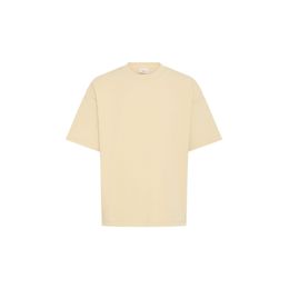 !Solid Rundhalsshirt SOLID "Rundhalsshirt SDRoland", Herren, Gr. M, gr&uuml;n (pale khaki), Obermaterial: 76% Baumwolle CO. 20% Polyester PES. 4% Elasthan EL., Shirts Rundhalsshirt