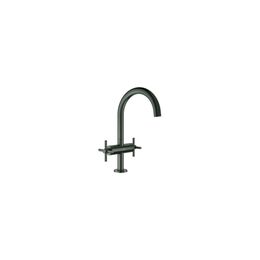 Grohe Waschtisch-Zweigriff-Armatur Atrio 1/2", L, m Kreuzgr., hd graph. geb&uuml;rstet (21144AL0)