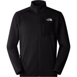The North Face CREST Fleecejacke Herren - Gr&ouml;&szlig;e XXL - schwarz