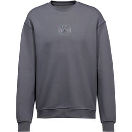 Nike M J HOOP FLEECE CREW PSG Sweatshirt Herren - Gr&ouml;&szlig;e M - grau