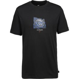 Nike Paris Saint-Germain Banner T-Shirt Herren - Gr&ouml;&szlig;e L - schwarz