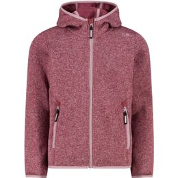 CMP Strickfleece M&auml;dchen - Gr&ouml;&szlig;e 116 - rot