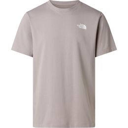 The North Face EVOLUTION BOX NSE T-Shirt Herren - Gr&ouml;&szlig;e M - grau