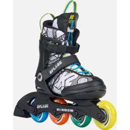 K2 SPLASH MULTI Inline-Skates Kinder - Gr&ouml;&szlig;e S - schwarz