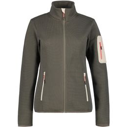 Icepeak BOWERSVILLE Fleecejacke Damen - Gr&ouml;&szlig;e M - grau