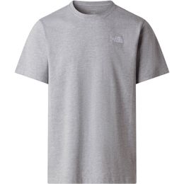 The North Face EVOLUTION SIMPLE DOME T-Shirt Herren - Gr&ouml;&szlig;e XL - grau