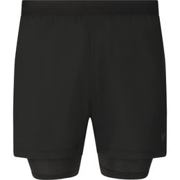 Virtus Dylan Funktionsshorts Herren - Gr&ouml;&szlig;e S - schwarz