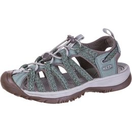 Keen WHISPER Outdoorsandalen Damen - Gr&ouml;&szlig;e 38 1/2 - gr&uuml;n