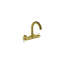 Grohe Wannen-Zweigriff-Armatur Atrio 1/2", m Kreuzgr., Wd-mont., C sunr geb. (25268GN0)