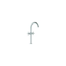 Grohe Waschtisch-Zweigriff-Armatur Atrio 1/2", XL-Size, mit Kreuzgriffen, chrom (21149000)