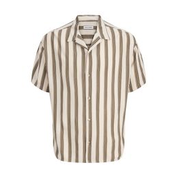 Jack & Jones Jack & Jones Button Up Shirt 'JJEJeff' male Beige size M