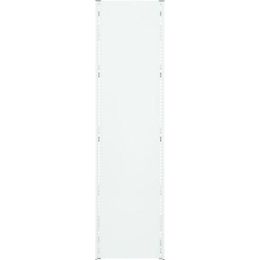 Vollblech-Seitenwand ORDO Professional, H 2000 mm x B 400 mm, verkehrswei&szlig; RAL 9016
