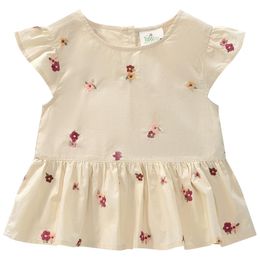 Topolino M&auml;dchen Bluse mit Blumen-Stickerei