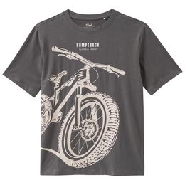 Yigga Jungen T-Shirt mit Biker-Print