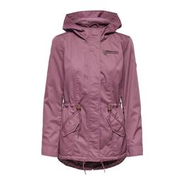 Only Tall Between-Seasons Parka 'ONLLORCA' female Pink size XXL