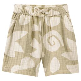 Topomini Baby Musselinshorts mit Allover-Muster