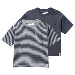 Topomini 2 Baby T-Shirts mit Brusttasche
