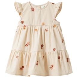 Topomini Baby Kleid mit Blumen-Stickerei