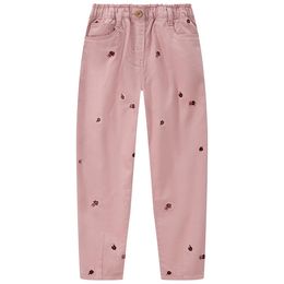 Topolino M&auml;dchen Jeans mit Blumen-Stickerei